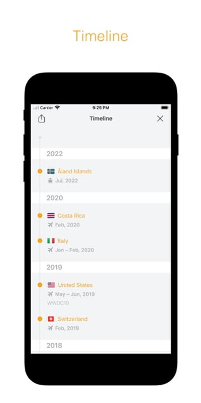 Been app review: a beautifully designed app to track where in the world ...