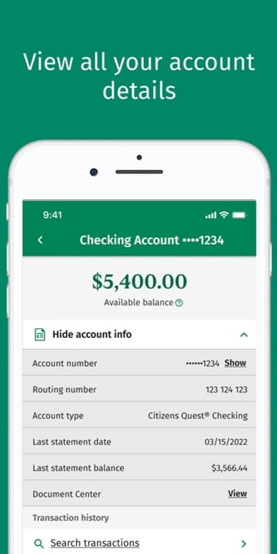 Citizens Bank Mobile Banking app review - appPicker